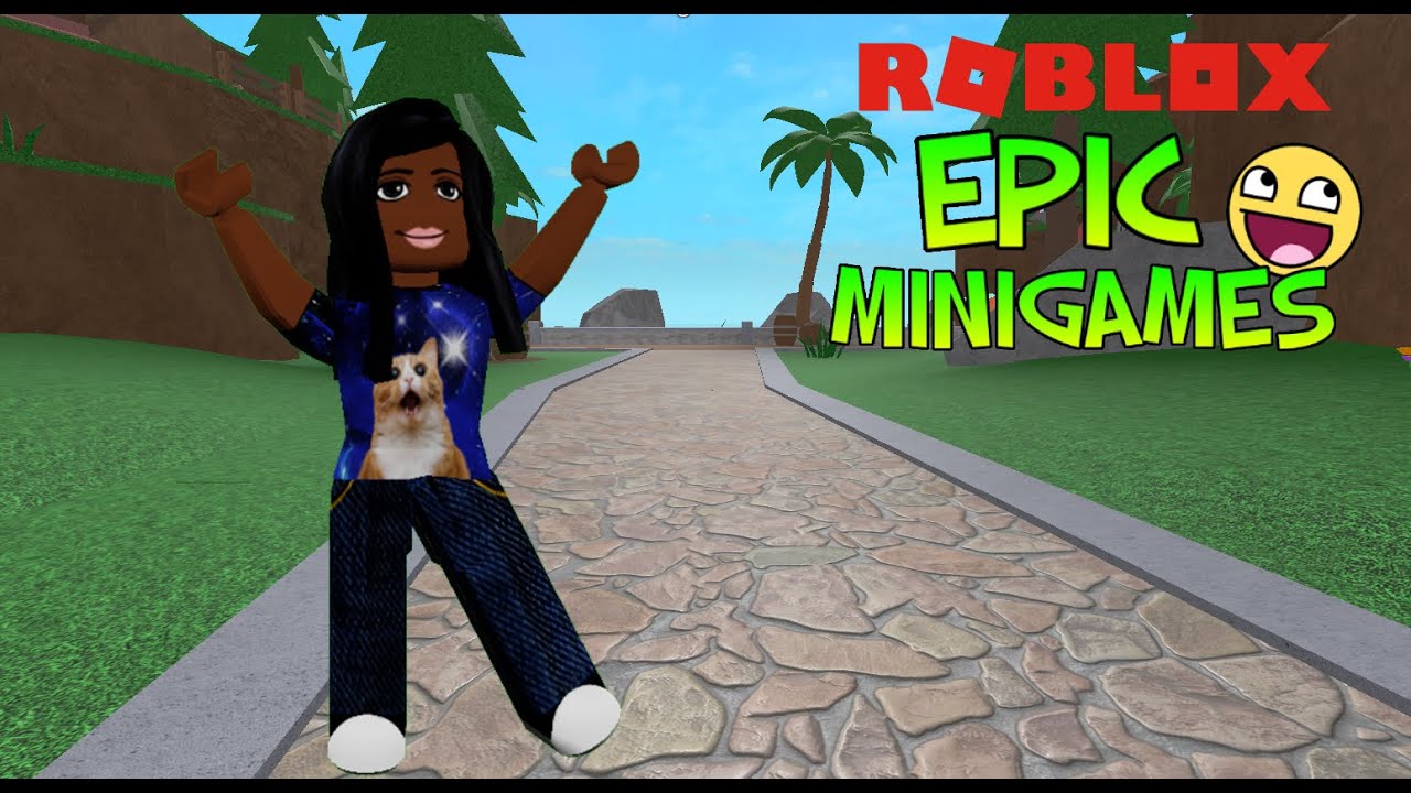 PLAYING EPIC MINI GAMES ON ROBLOX! - YouTube