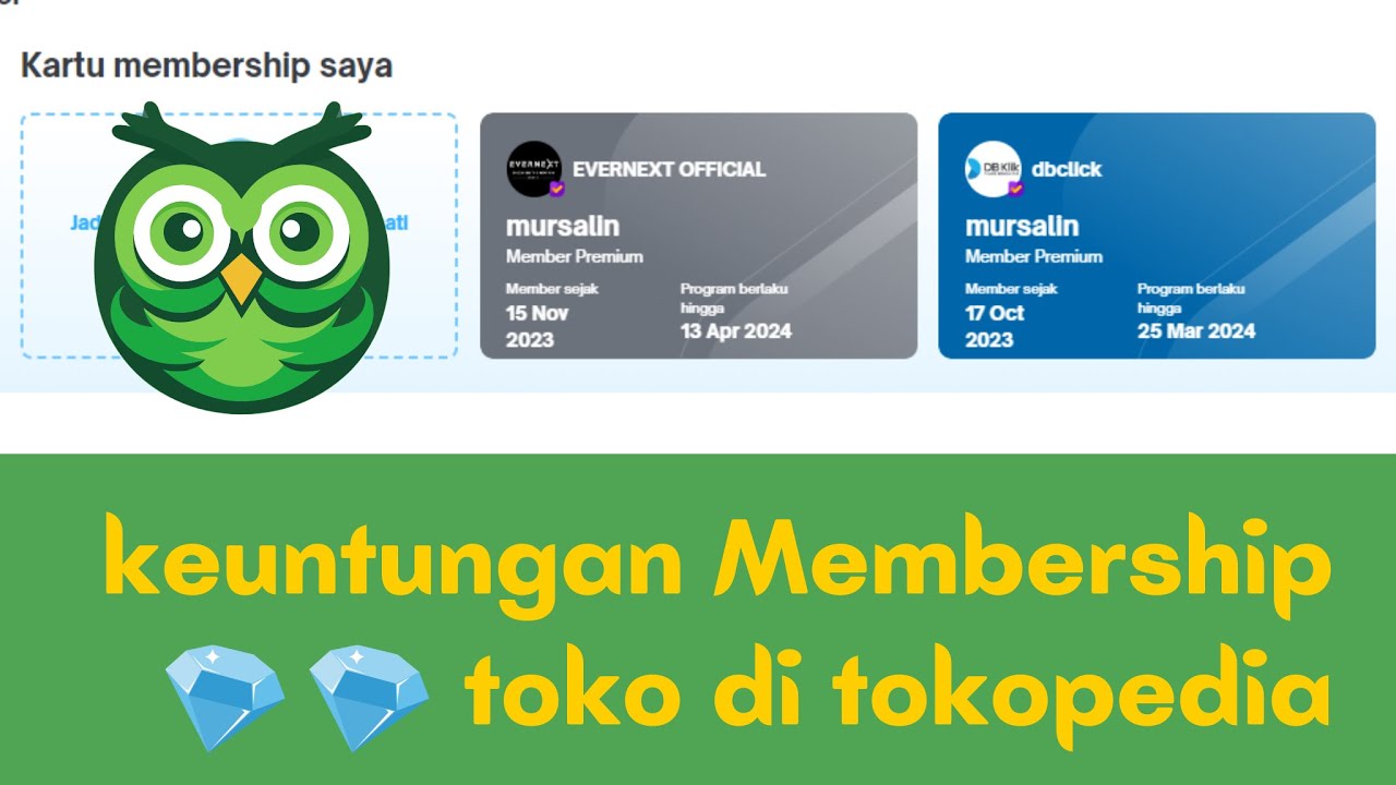 KEUNTUNGAN MEMBERSHIP TOKOPEDIA DAN TOKO MEMBER | TOKOPEDIA SMART BUYER ...