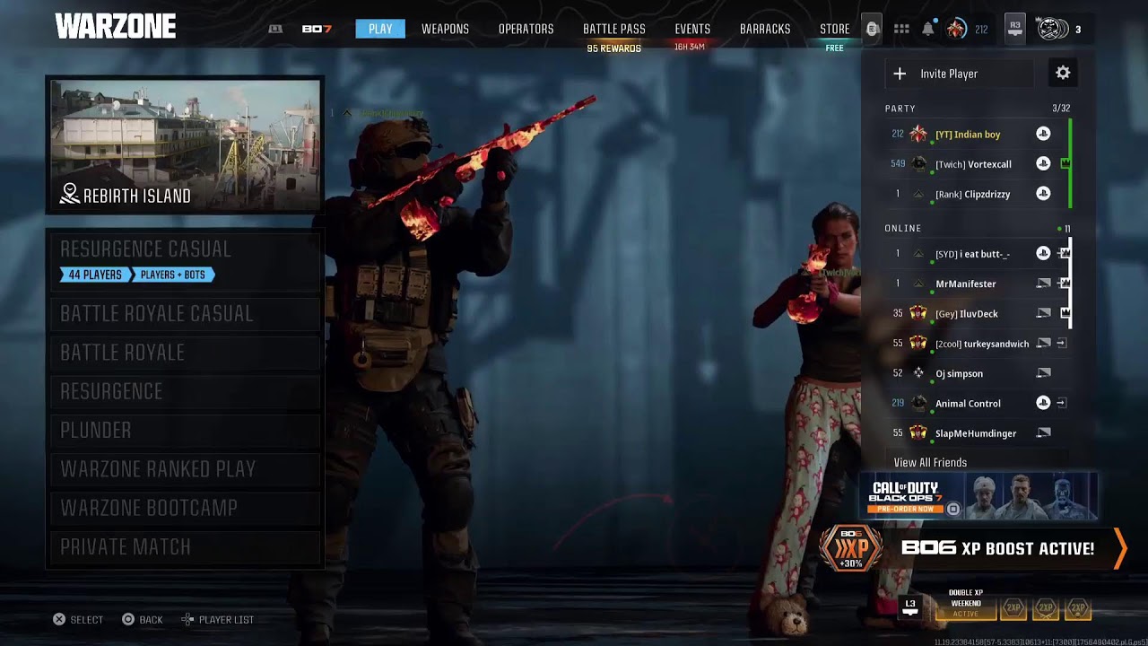 The grind is going Warzone ranked. Oh, Diamond. One, two, Diamond ...