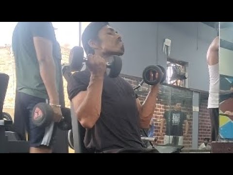 biceps drop set workout 💪 - YouTube