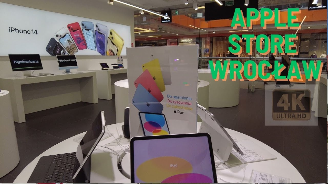 Apple Store Wrocław Poland - YouTube