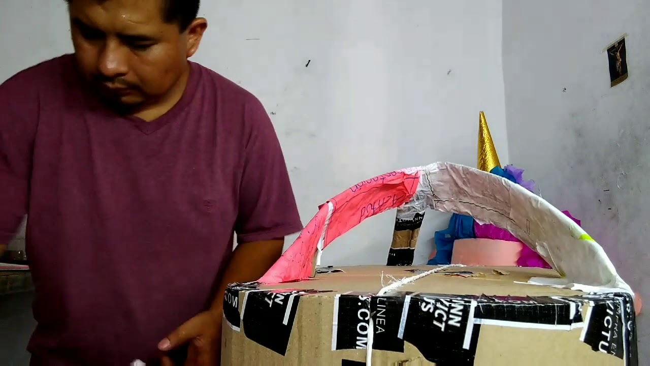 Piñata de chancla para el día de las madres - YouTube