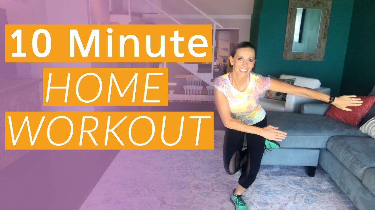 10 Minute High Intensity Workout while at Home - YouTube