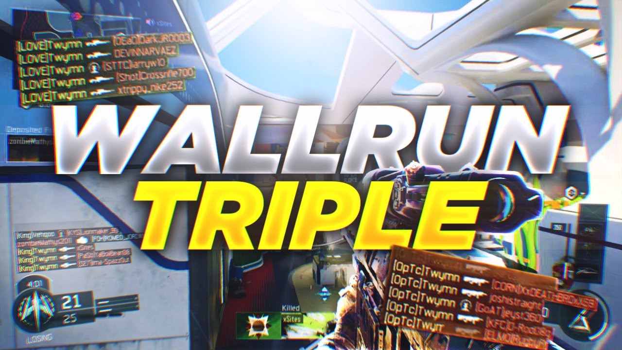WALL RUN TRIPLE! (BO3 Highlights) - YouTube