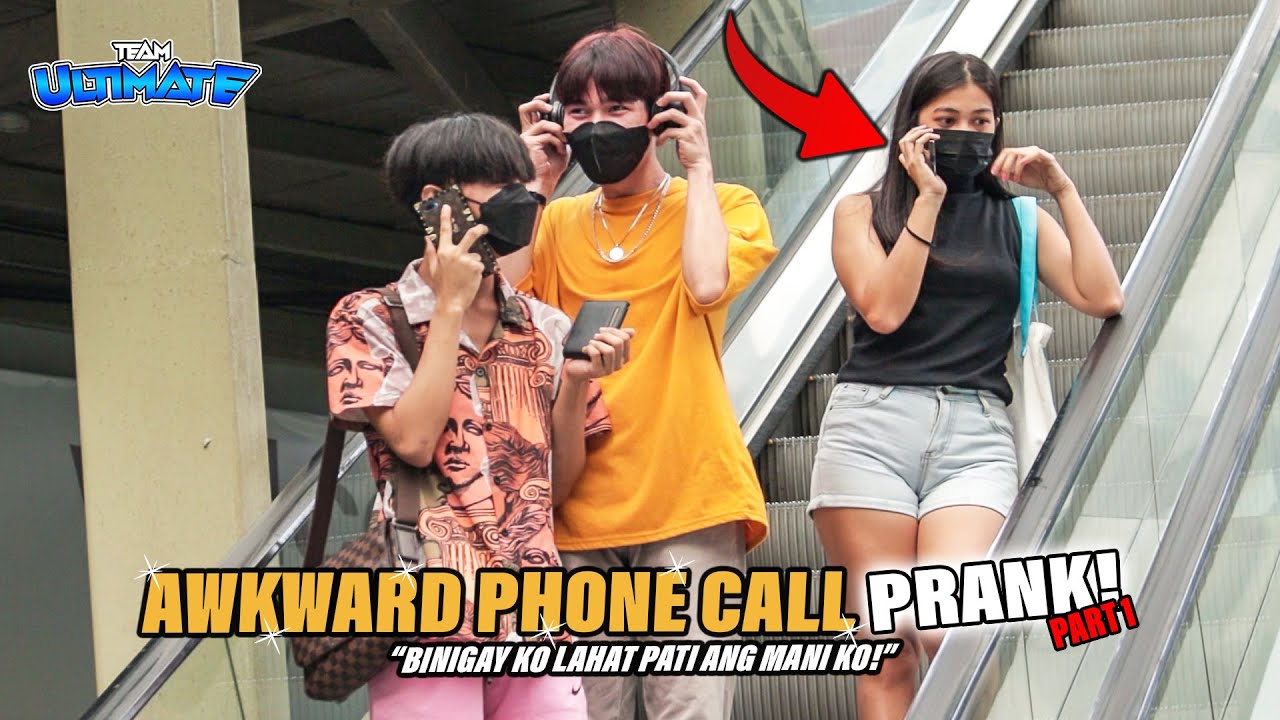 Awkward Phone Call Prank Part 1 - YouTube