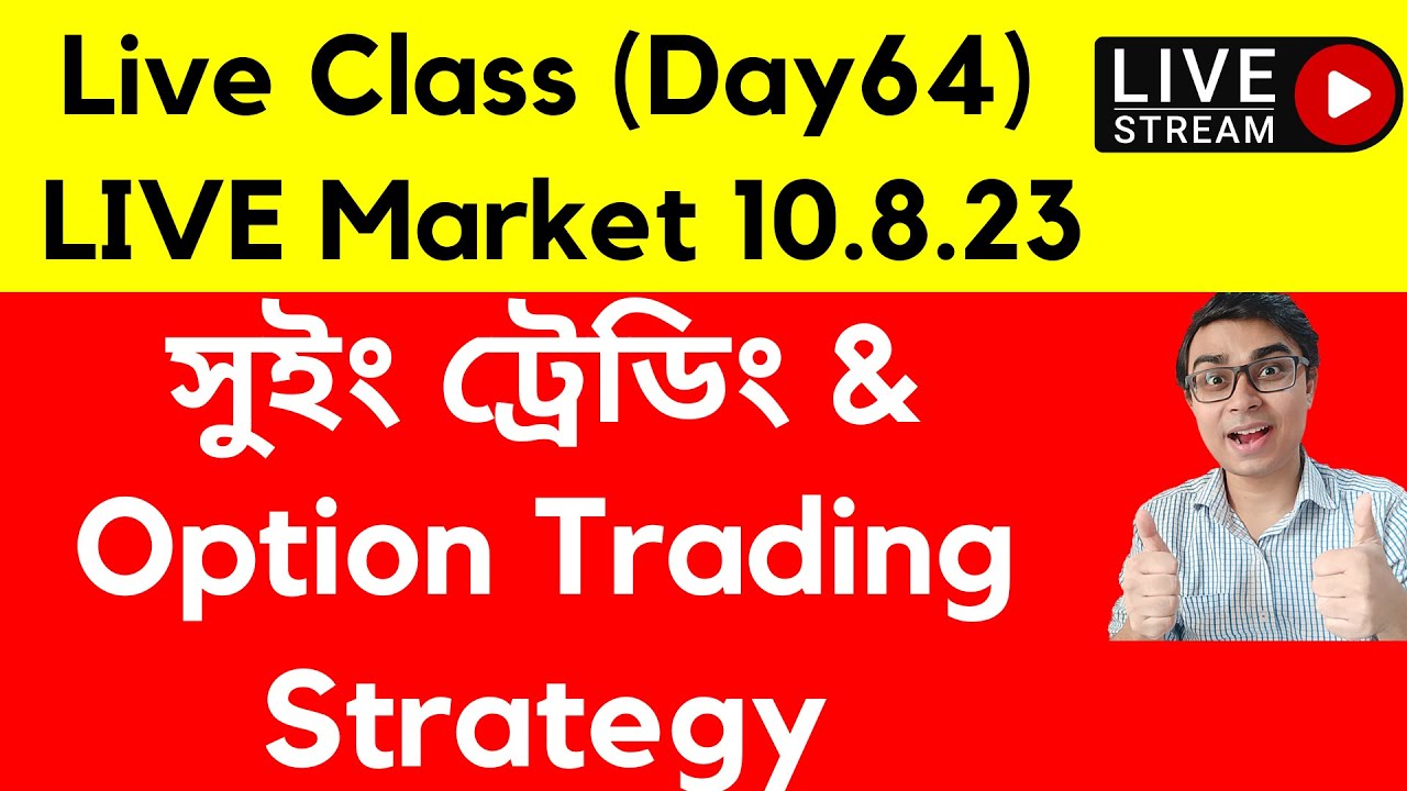 Day64: LIVE Market Class for Option and Swing Trading : Technical Analysis: 10.8.2023 | #08 ...