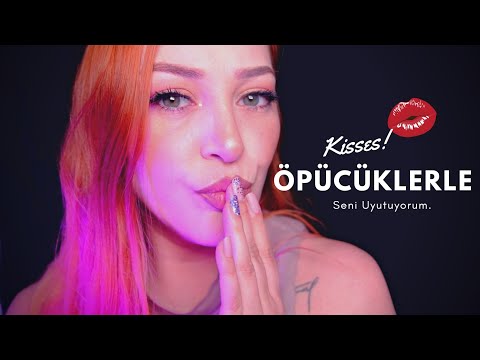 ASMR ♥ KISSES | Spoolie Nibbling | ASMR Türkçe