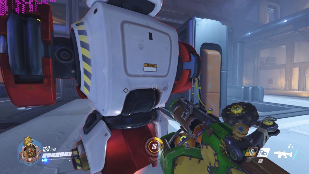 Overwatch Alienware 15 r3 gtx 1070 benchmark - YouTube