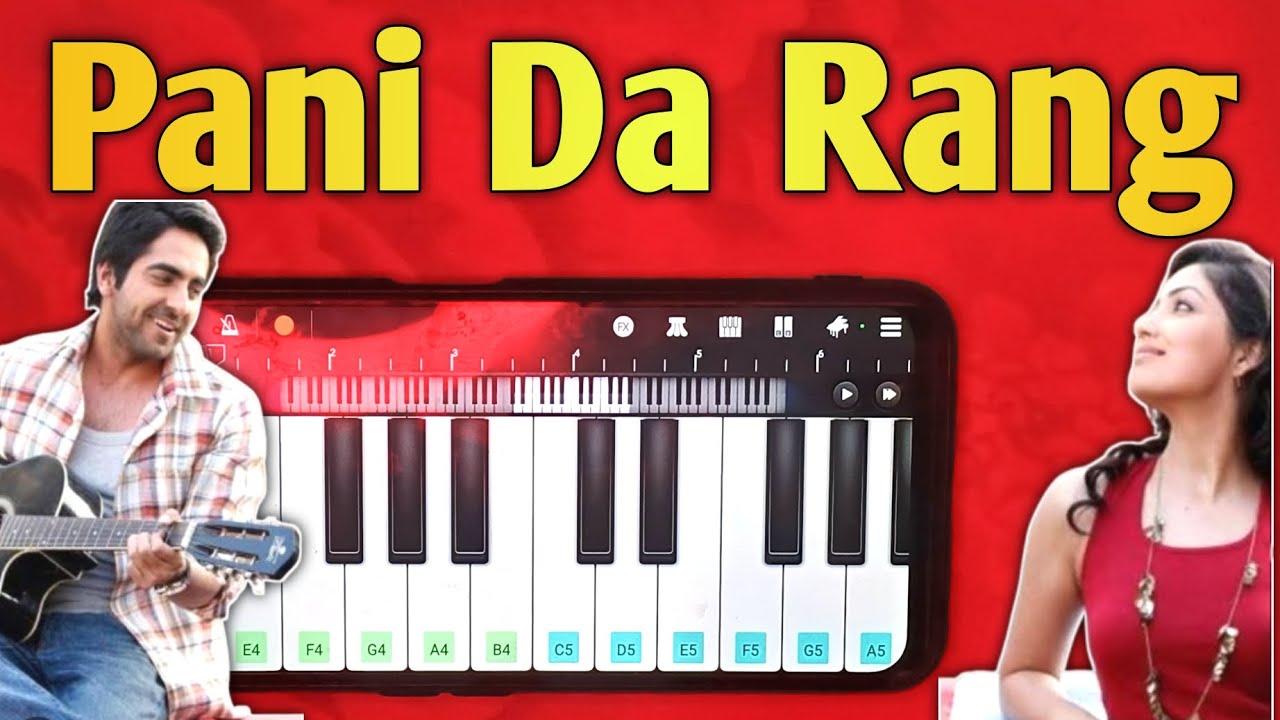 Pani Da Rang | Piano Tutorial | Jay's Piano - YouTube