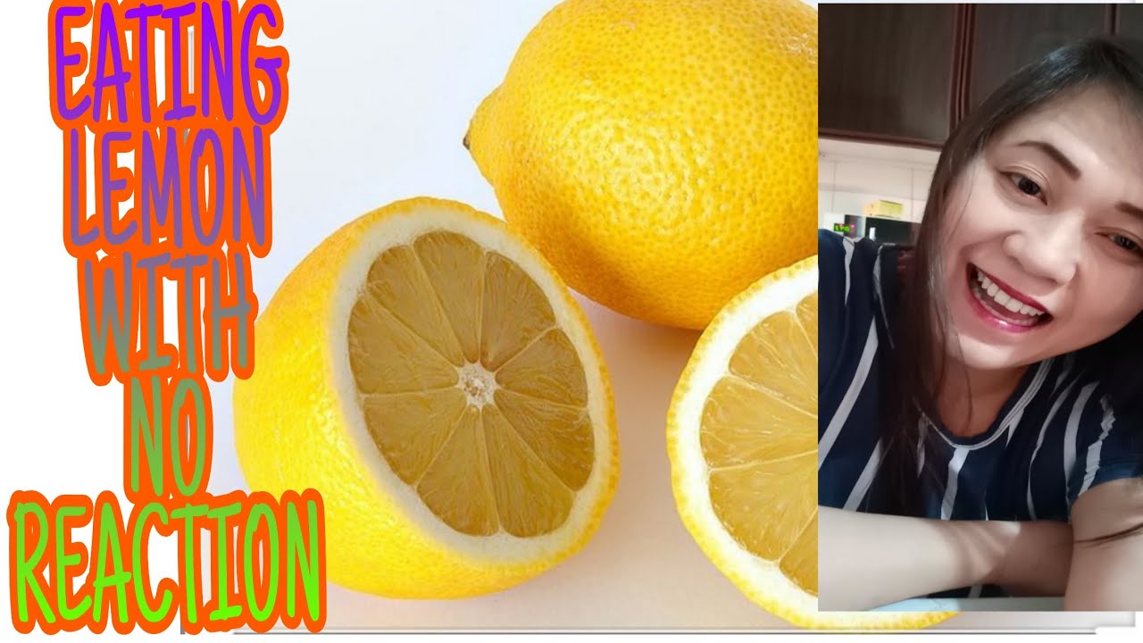 EATING LEMON WITH NO REACTION..🤤🤤🤣🤣 - YouTube