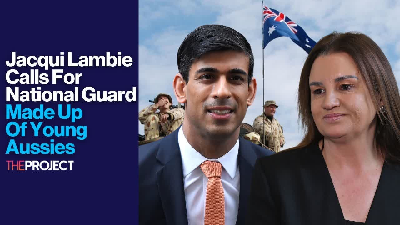 Jacqui Lambie Calls For National Guard Made Up Of Young Aussies - YouTube