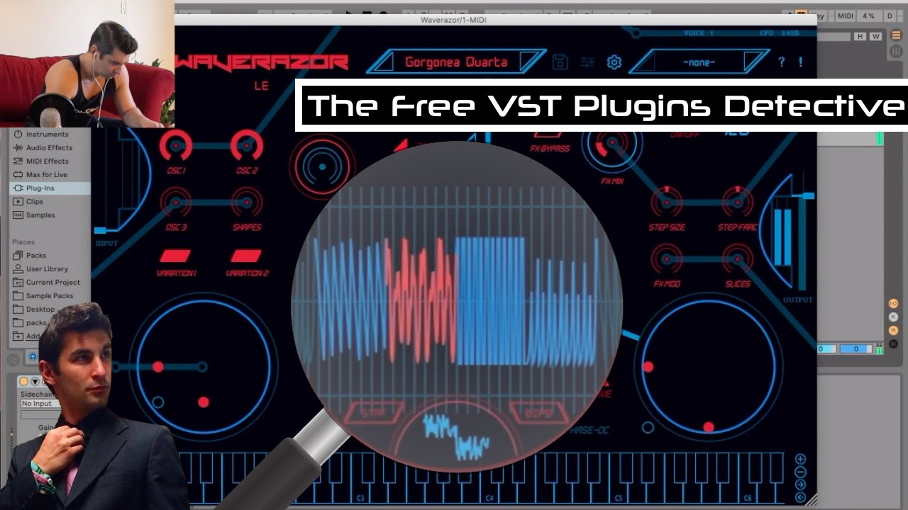 Waverazor LE - FREE Futuristic Synth VST Plugin - YouTube