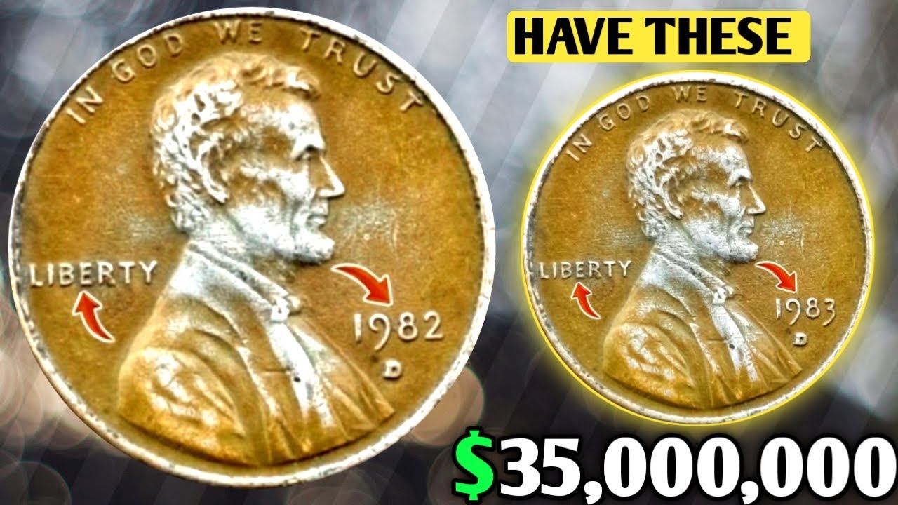 RARE 1982_D & 1983-D Copper Penny Worth Thousands?! Check Your Change ...
