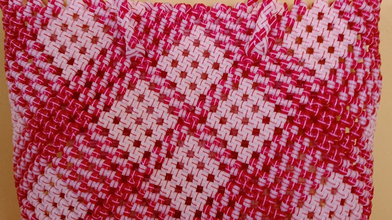 How to make wire plastic Bag 👜 - YouTube