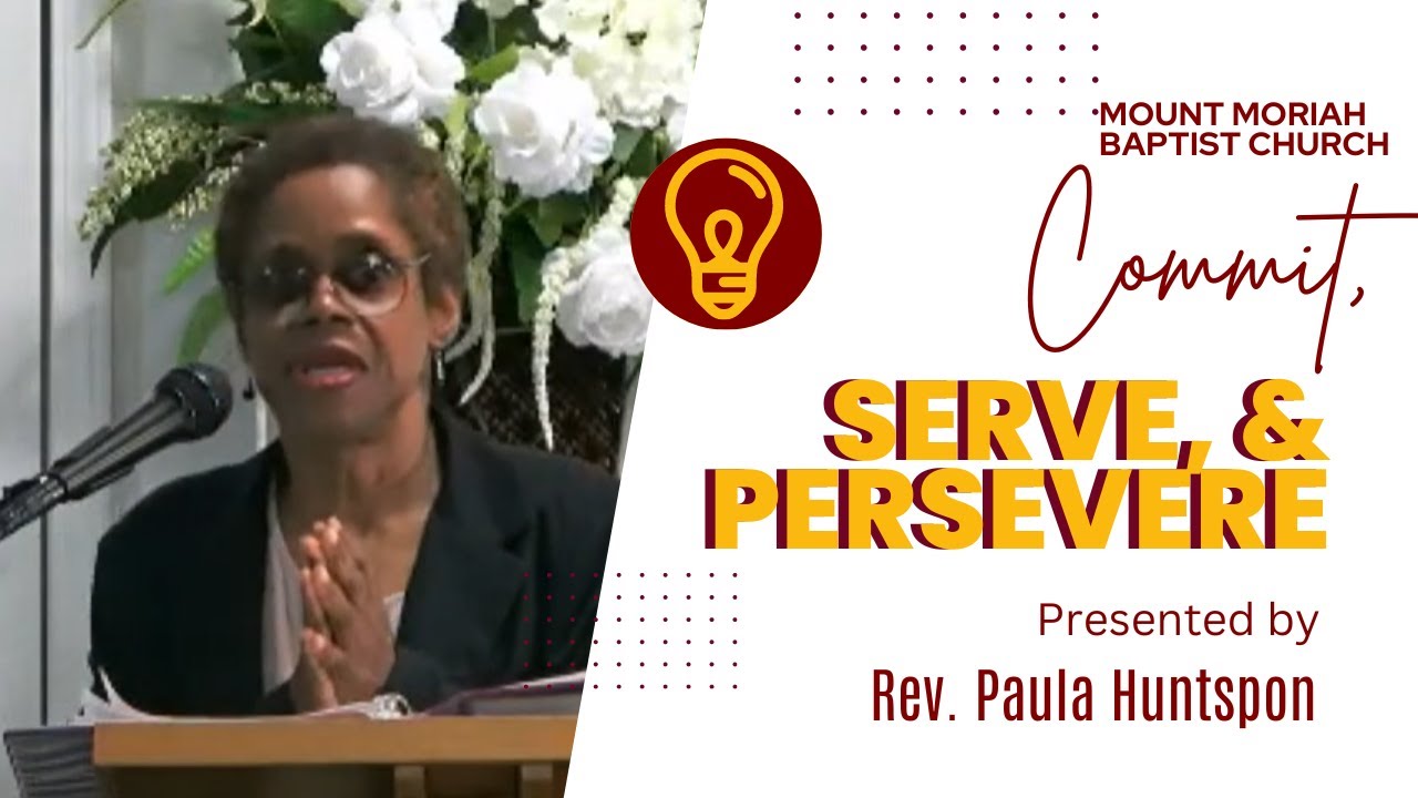 Commit, Serve, & Persevere // MMBC Communion Sunday Worship Service ...