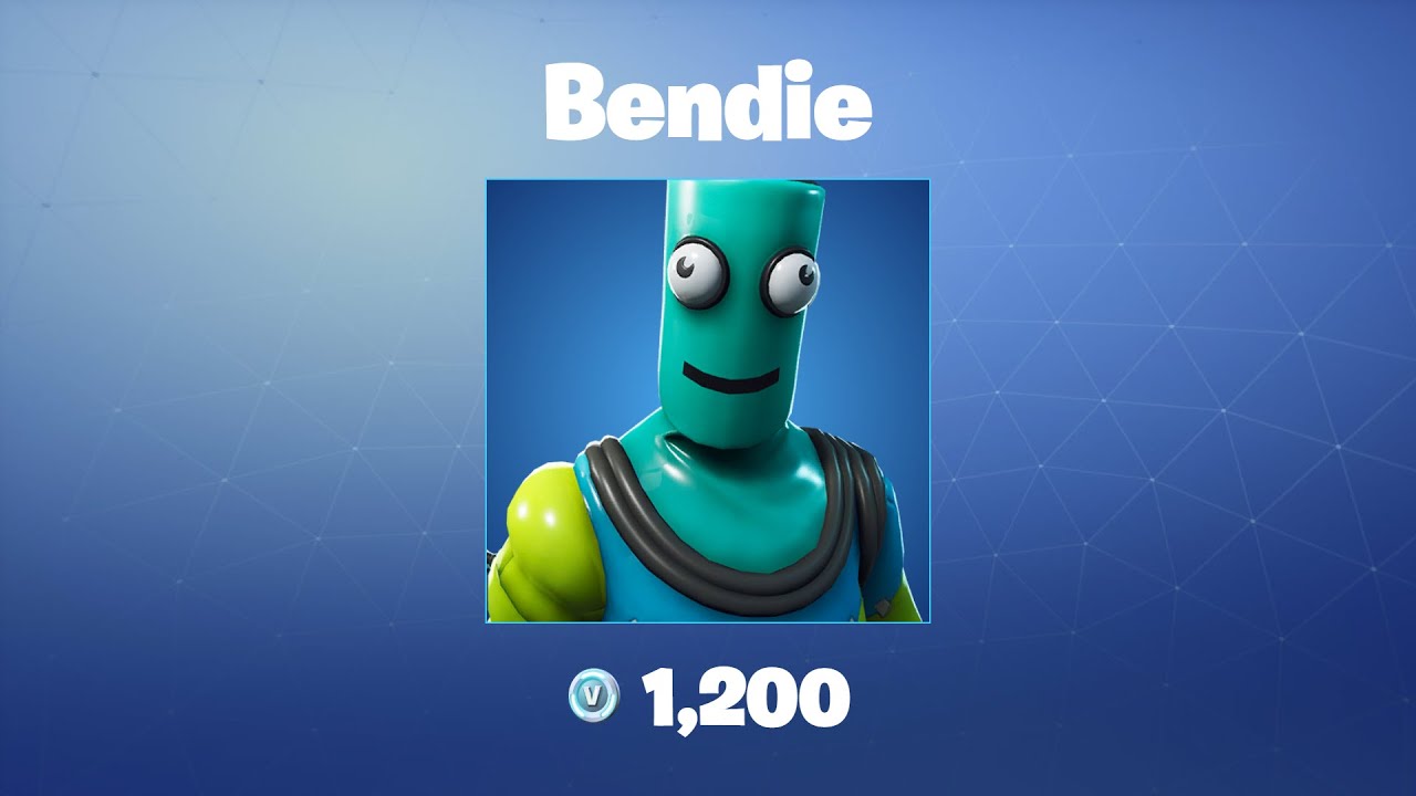 Bendie | Fortnite Outfit/Skin - YouTube
