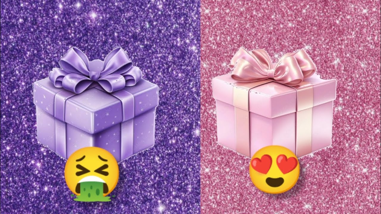 🤑choose your gift box good vs bad gift💝🤮\1 good and 1 bad gift\# ...