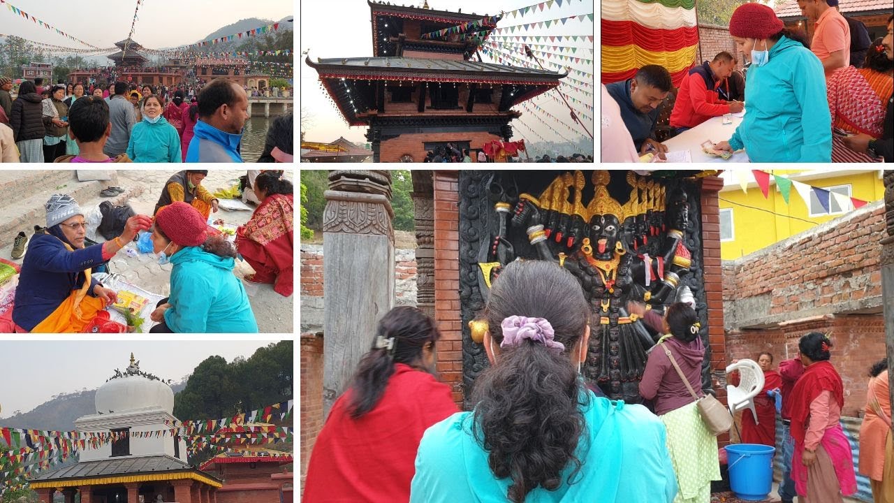 🎉Happy New Year 2080 BS Vlog | Sapan Tirtha Mela and Tokha Chandeshwori ...