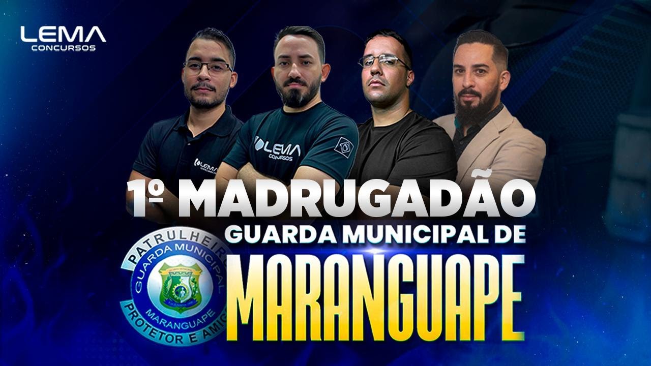 I Madrugadão GCM Maranguape-CE |Alberto Lima/Aureno Marques/Reginaldo/Renato Reis - Lema ...