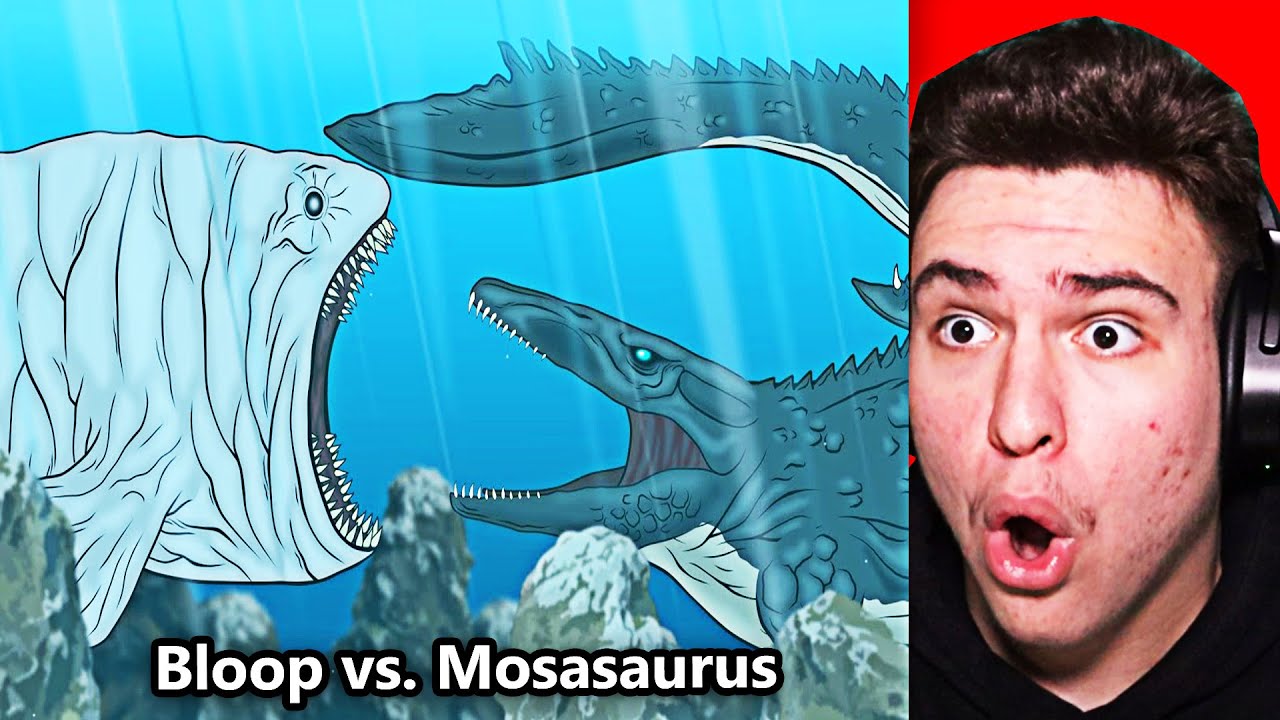 BLOOP vs. MOSASAURUS !! (Animație) - YouTube