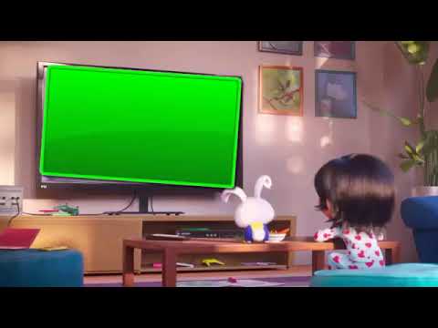 Molly And Snowball Are Watching (TV SHOW) Green Screen - YouTube