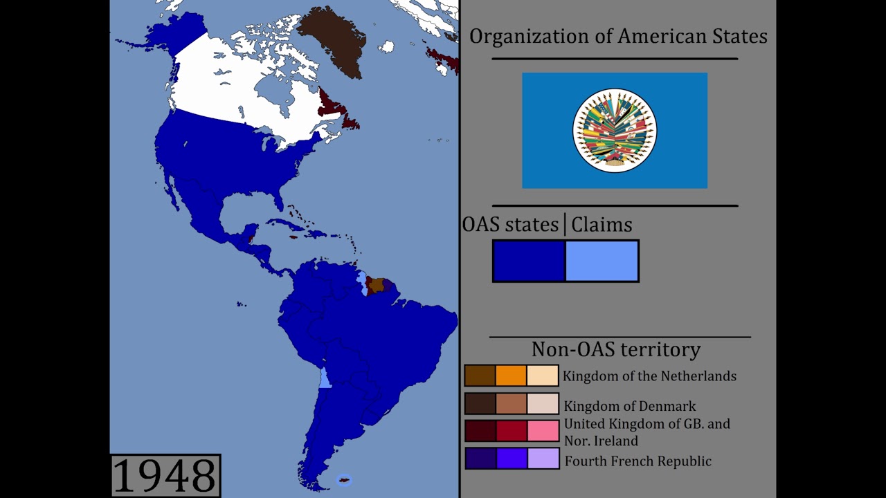 History of the OAS - Every Year (1948-2019) - YouTube
