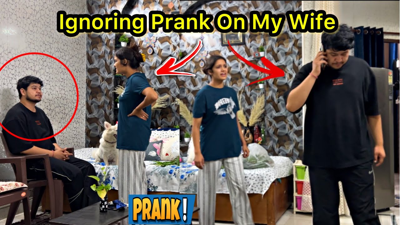 Ignoring Prank On My Wife || ‪ @NikkRichaVlogs - YouTube