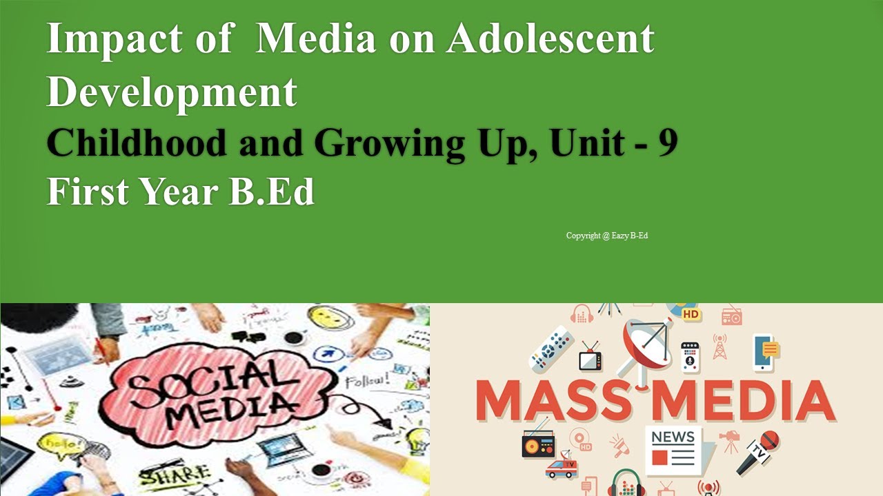 Impact of Media on Adolescent Development - YouTube