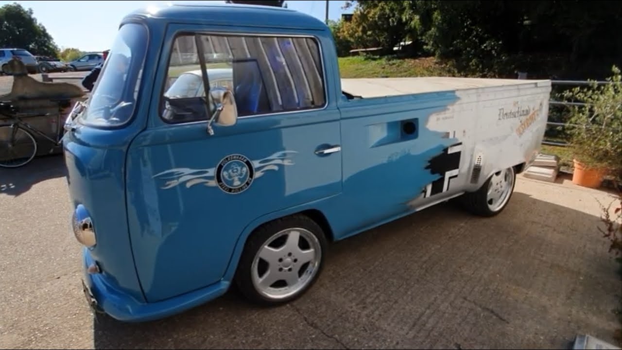 Fully Customed 1979 VW T2 Pickup, Right Hand Drive at Malvern Hills ...