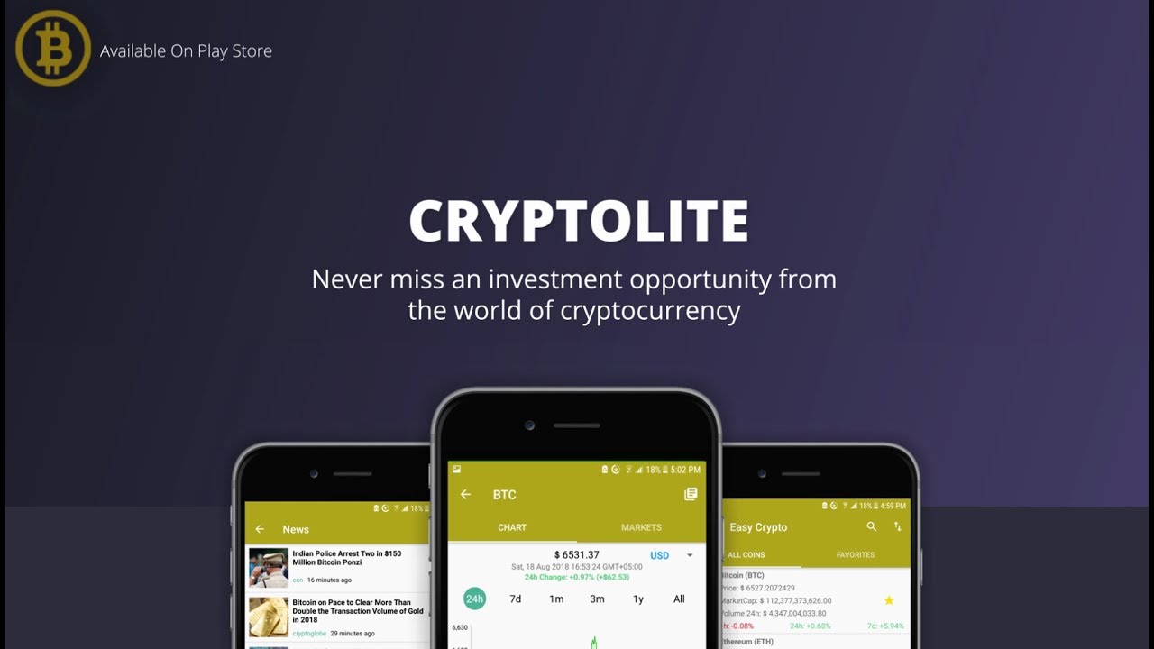 CryptoLite - Find your next big cryptocurrency coin - YouTube