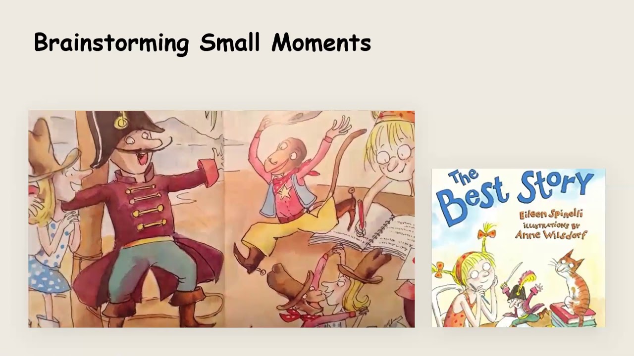 Narrative Writing - Lesson 2: Brainstorming Small Moments - YouTube