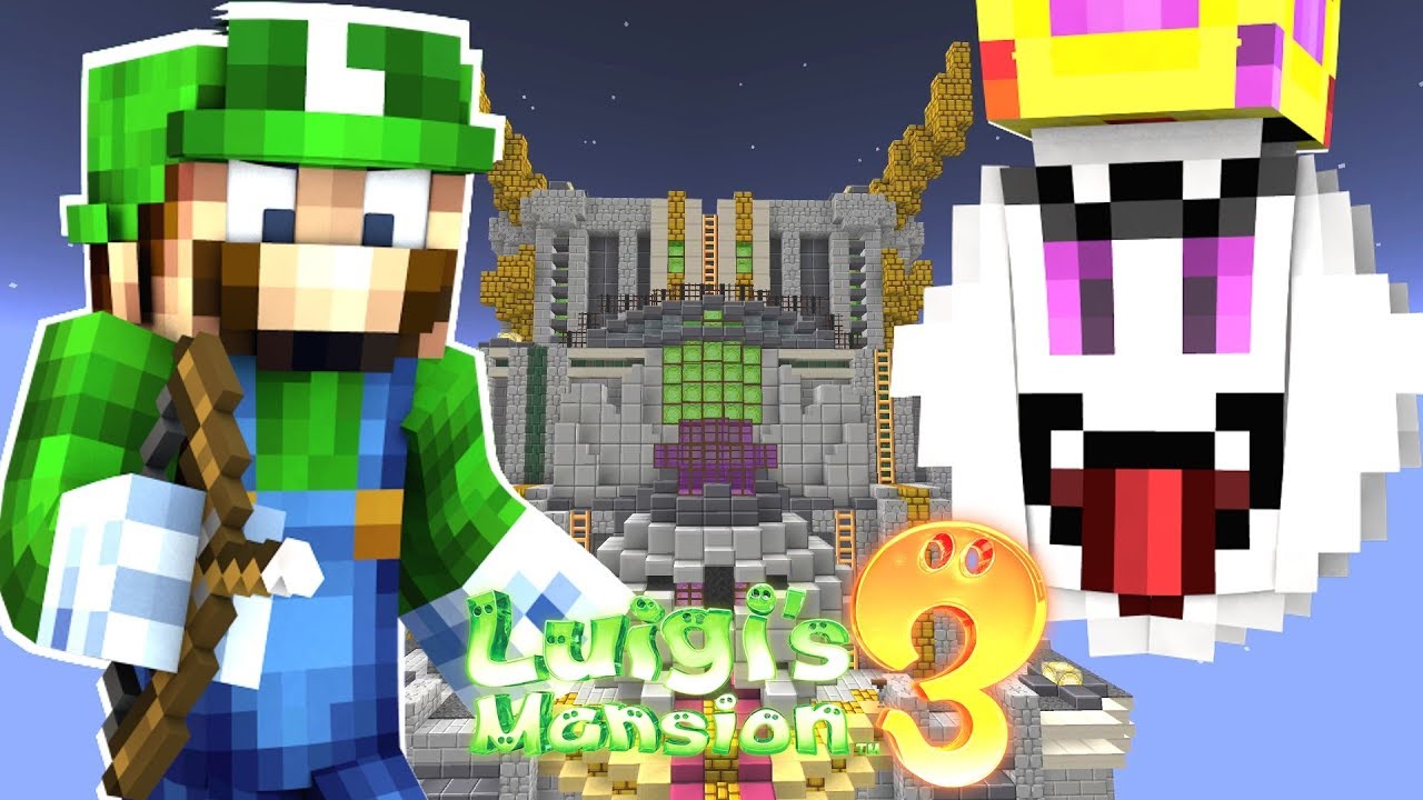 Minecraft Luigi's Mansion 3 - LUIGI VS KING BOO FINALE! [84] - YouTube