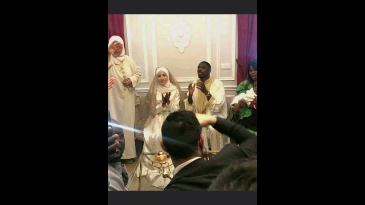 Ousmane dembele wedding with marrocan girl - YouTube