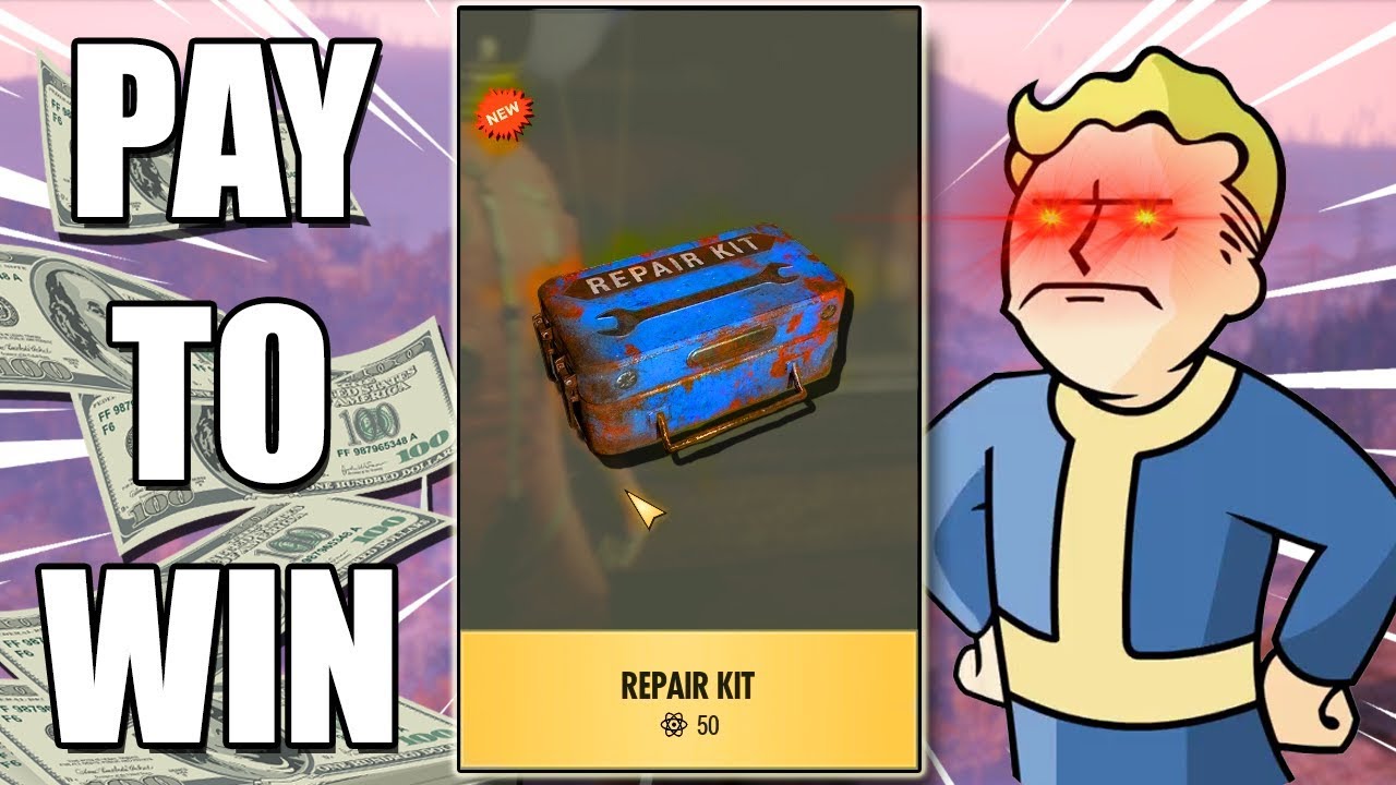 Fallout 76 goes PAY TO WIN?!? - YouTube