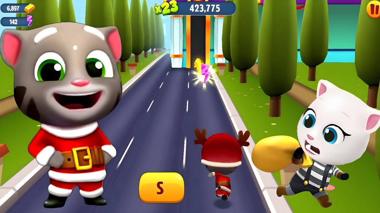 Talking Tom Gold Run - Random Unlock Tom Noel - Festive Fun Event - New ...