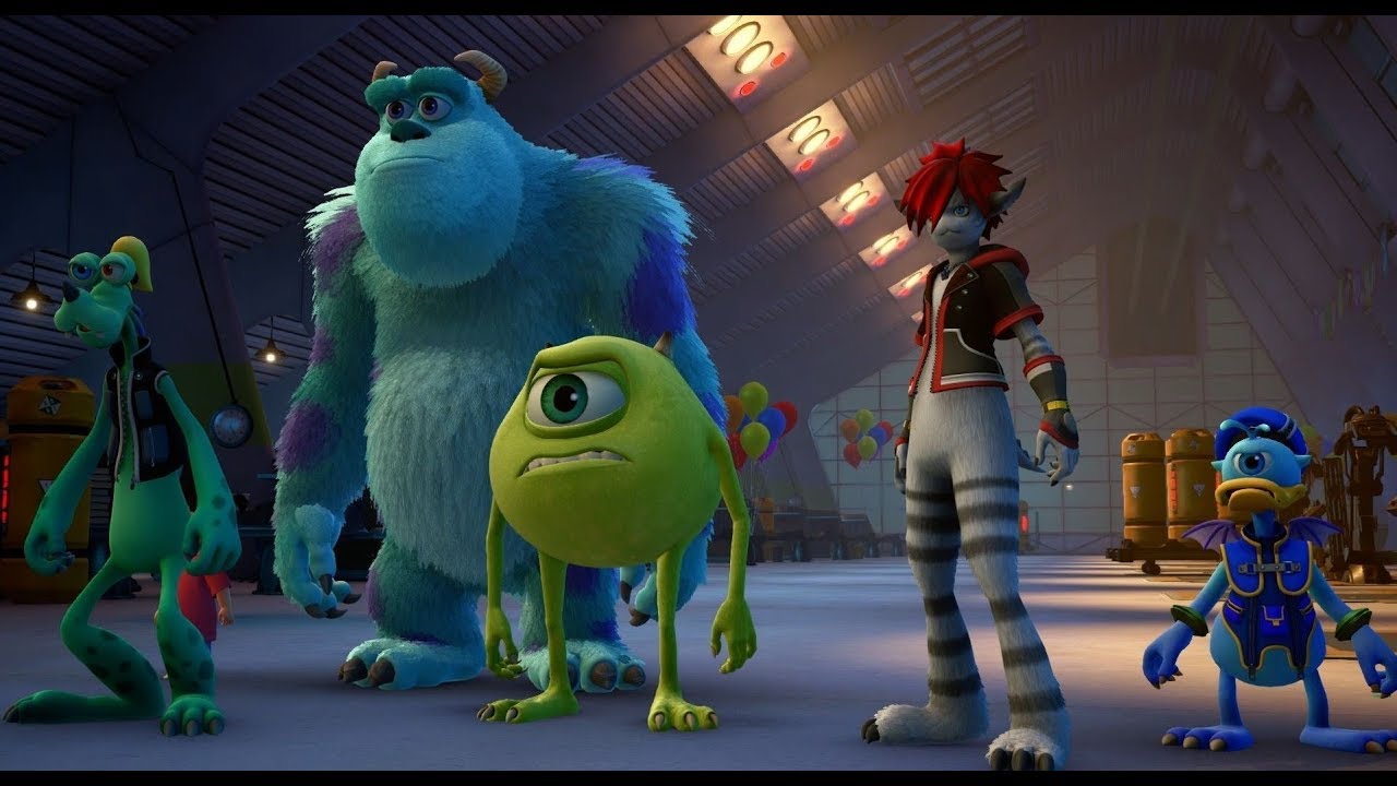 Kingdom Hearts 3 Monstropolis - YouTube