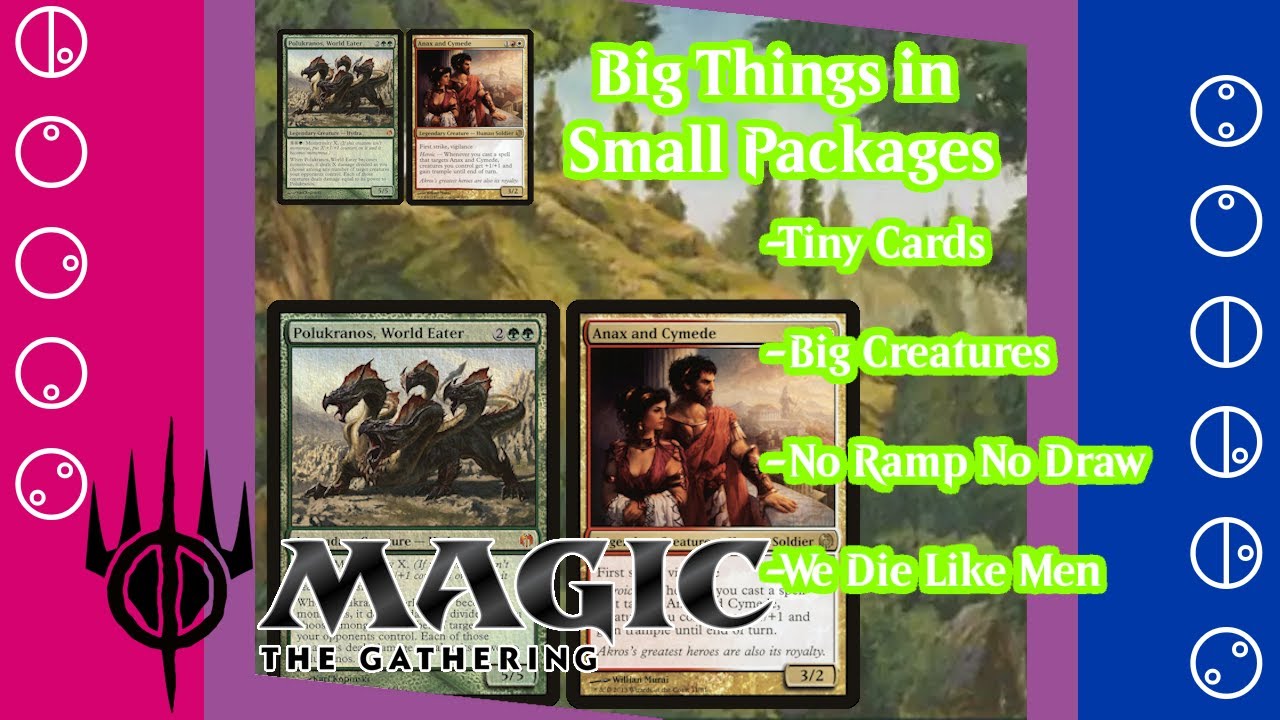 Lucas Brews: Anax and Cymede (And Polukranos) | MTG Commander/EDH Deck ...