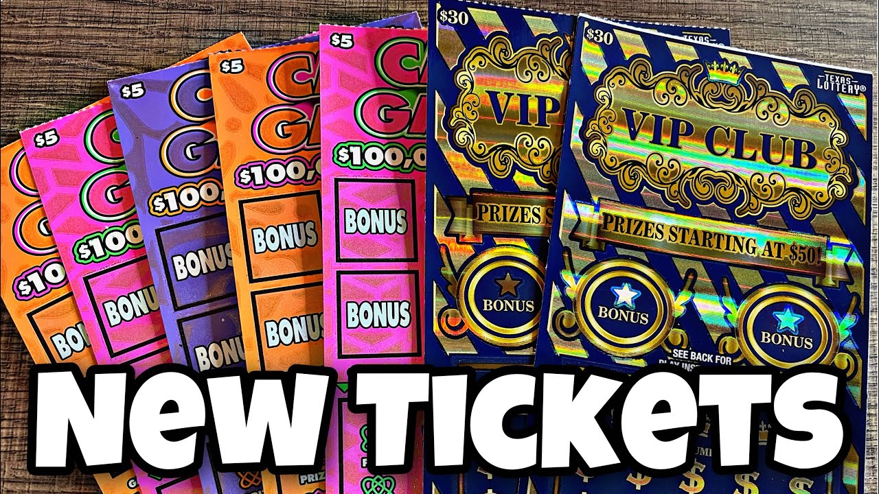 FINALLY! A new $30 Ticket - VIP Club plus Cash Games - Texas Lottery ...