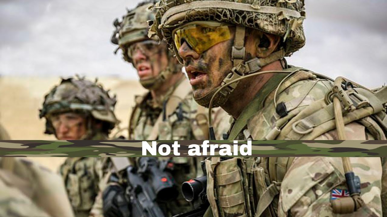 "Not afraid" - British Army tribute - YouTube