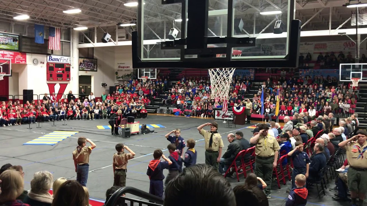 Veterans Day Program 2019 - Drayton Cub Scouts and Cardinal Choir 2 ...