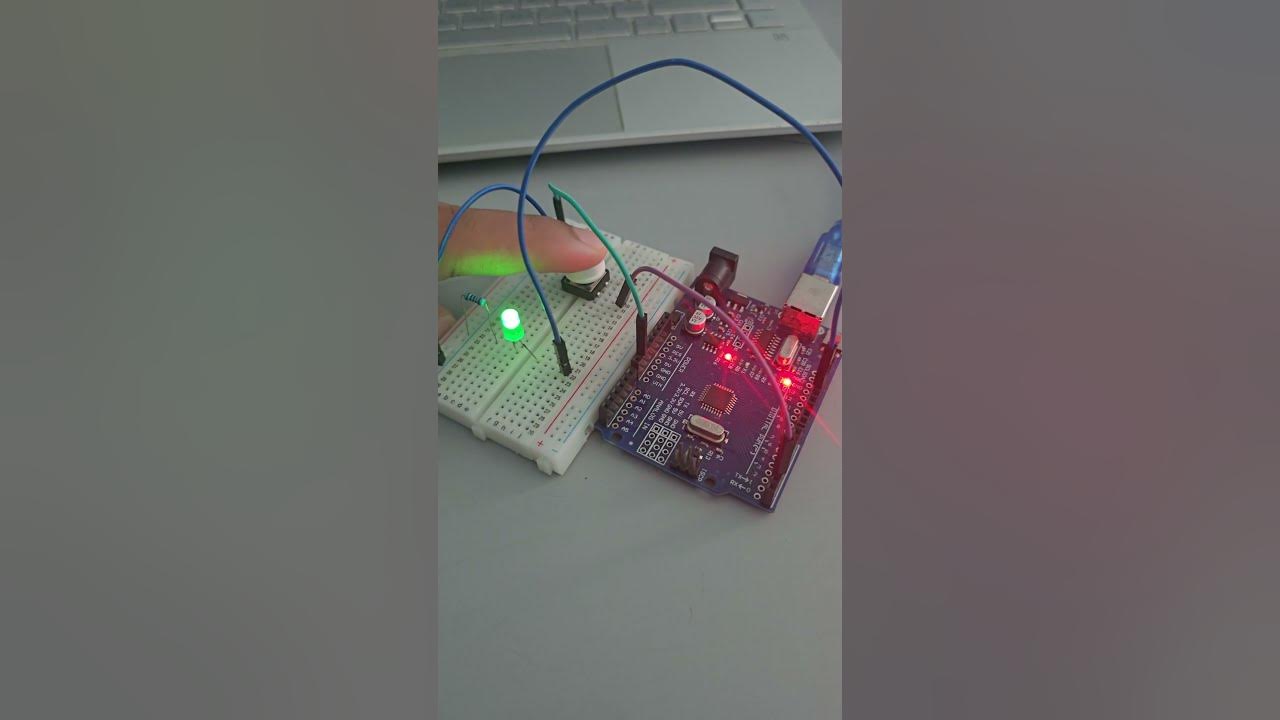 Arduino sink with the Led. #arduino #arduinoproject #arduinotutorial #engineer #engineering ...