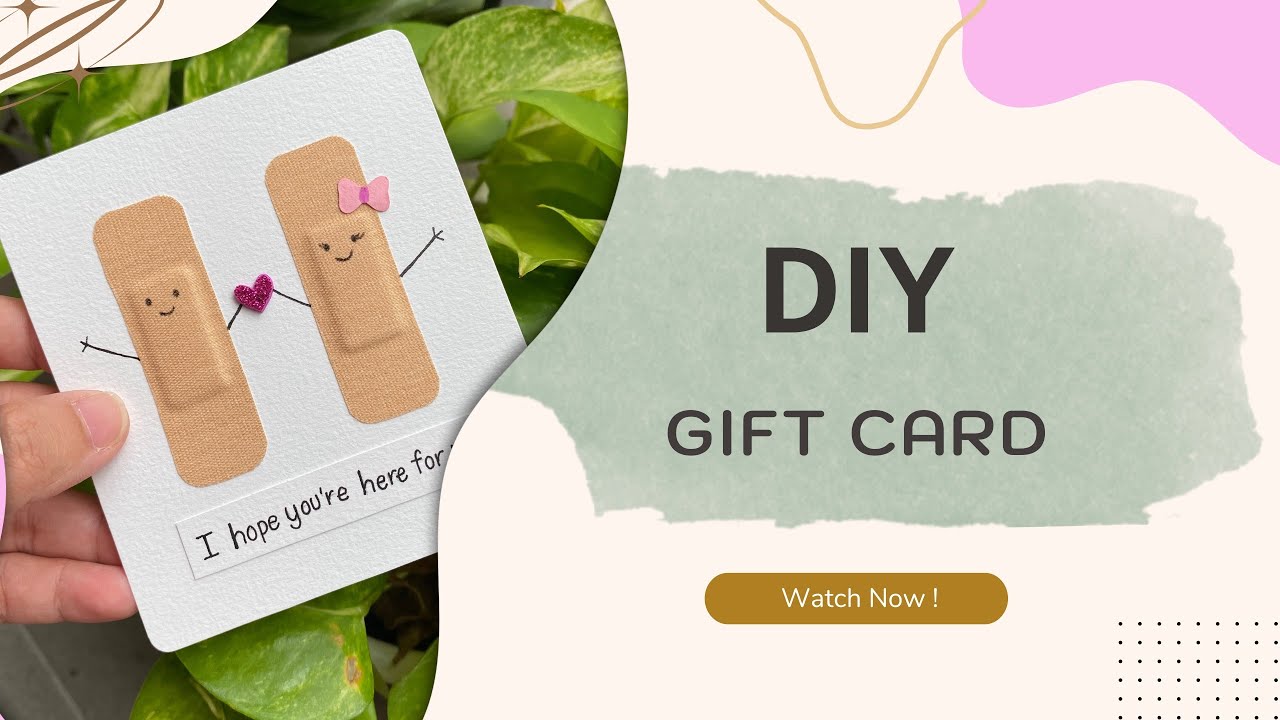 Easy Gift Idea | DIY Gift Card | Samy Calligraphy - YouTube