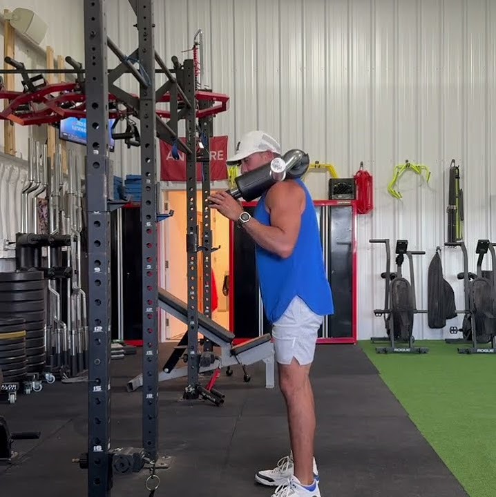Safety bar squat - YouTube