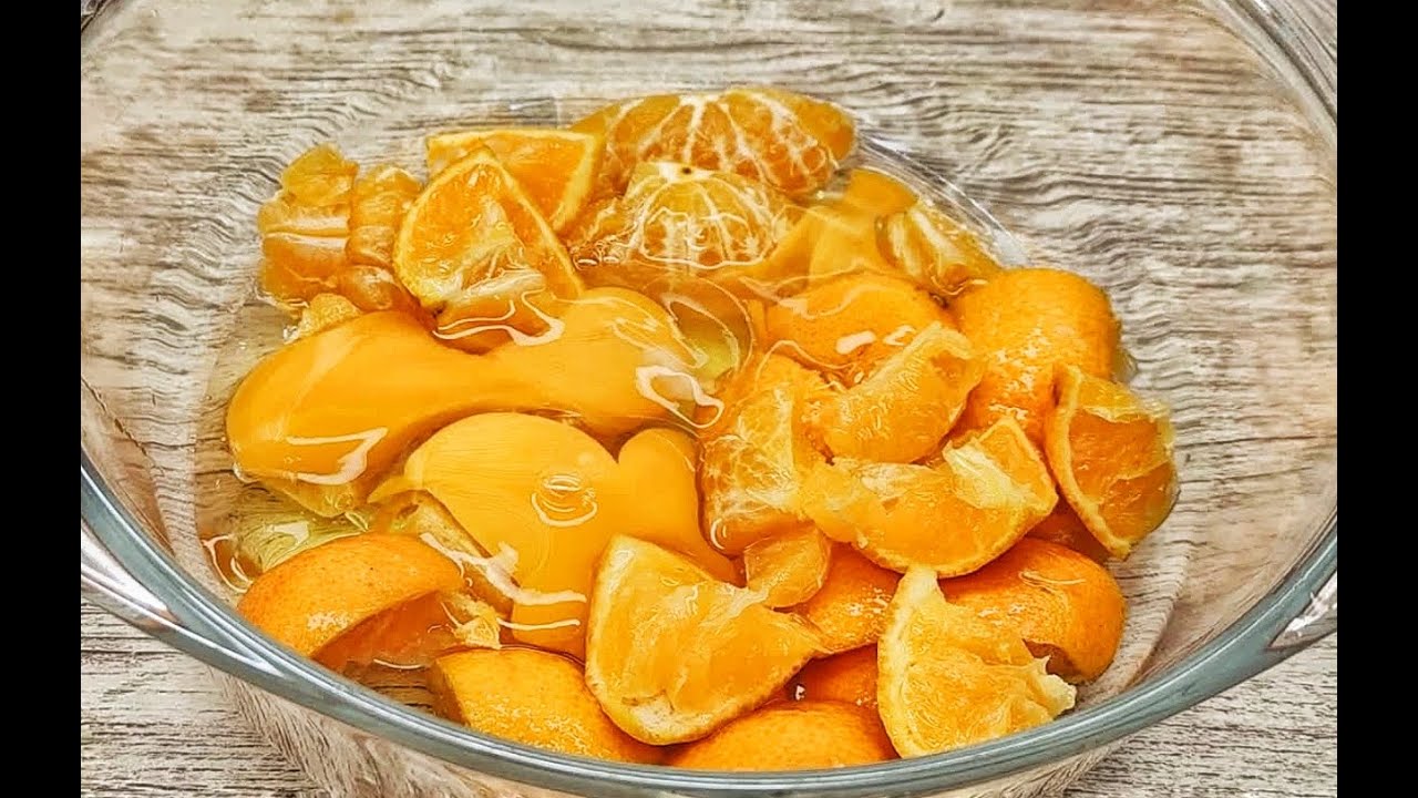 With just 4 tangerines, prepare a delicious tangerine cake recipe! Very ...