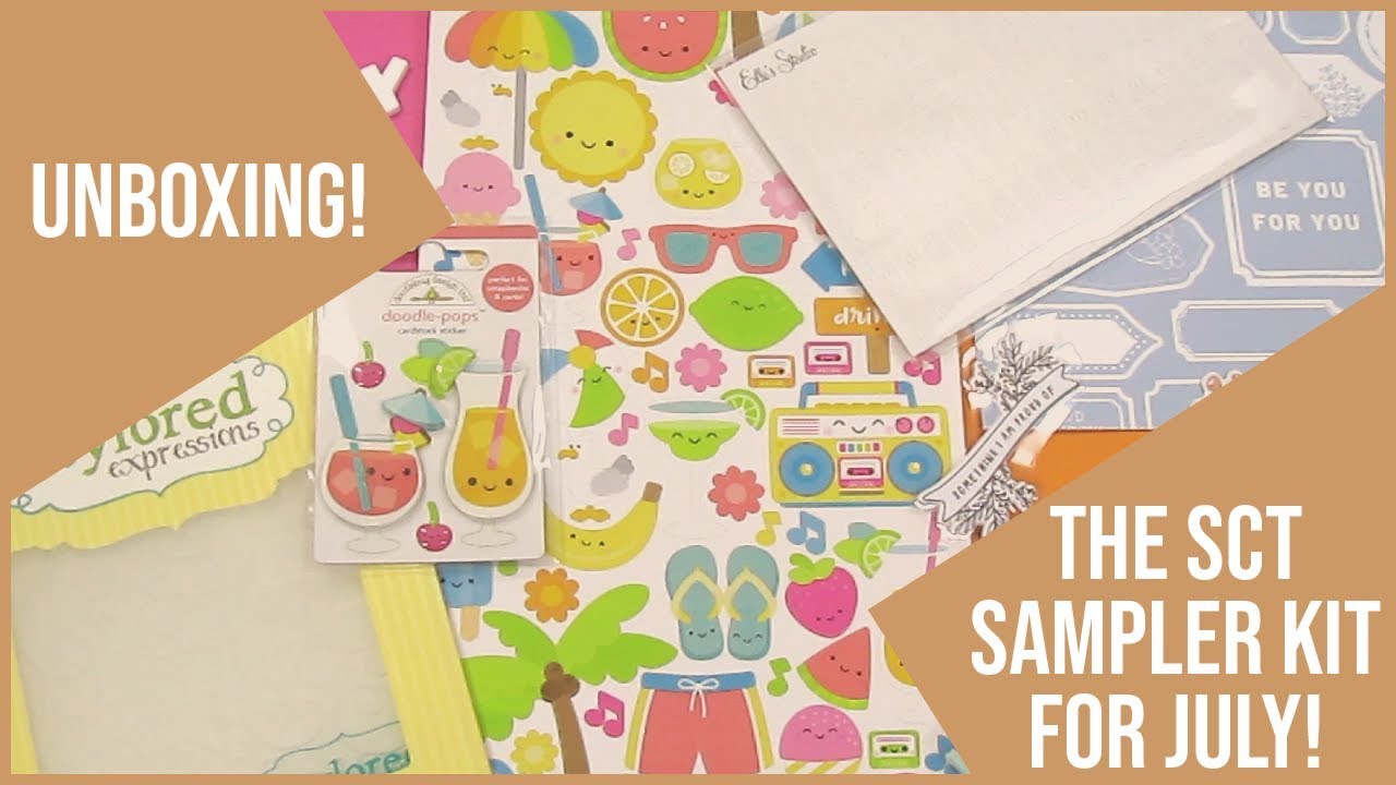 UNBOXING: The SCT Sampler Kit for July 2018! - YouTube