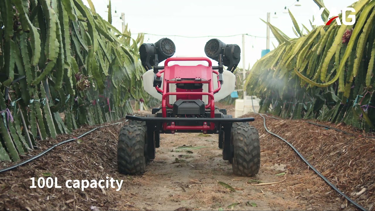 R150 Farm Spraying Robot - YouTube