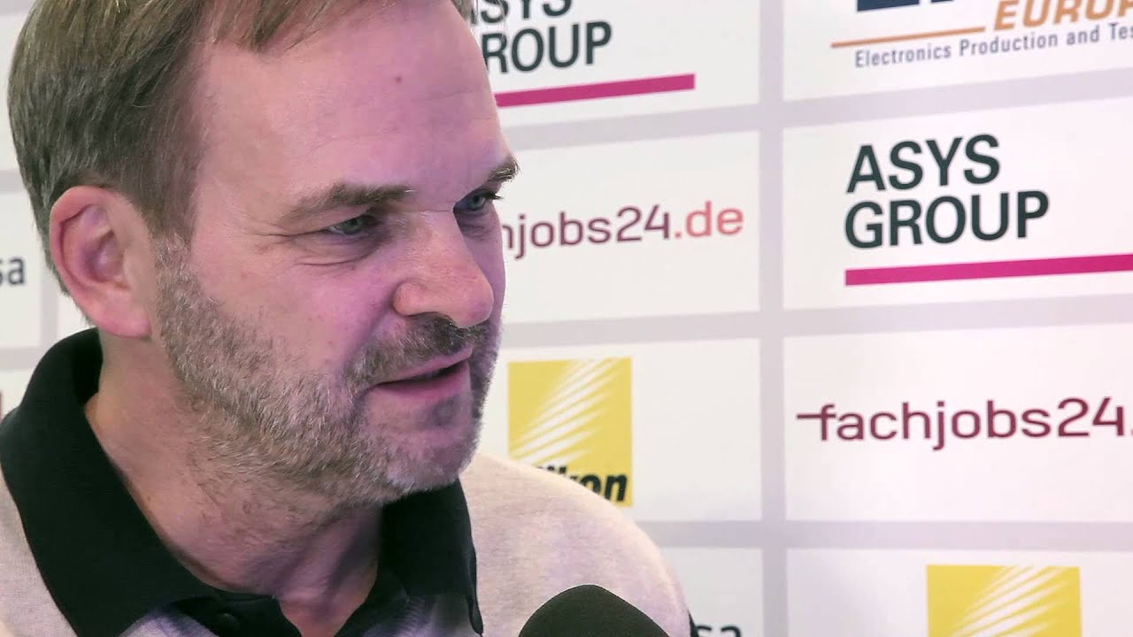 Interview auf der productronica 2015 mit Michael Kasper ...