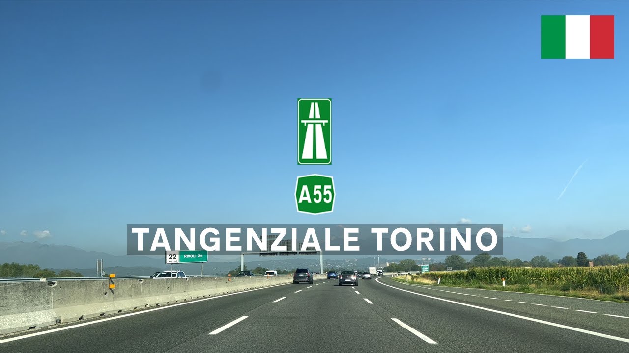 [4KHDR] Driving in Italy: Autostrada A55, E70 & E64 Tangenziale di ...