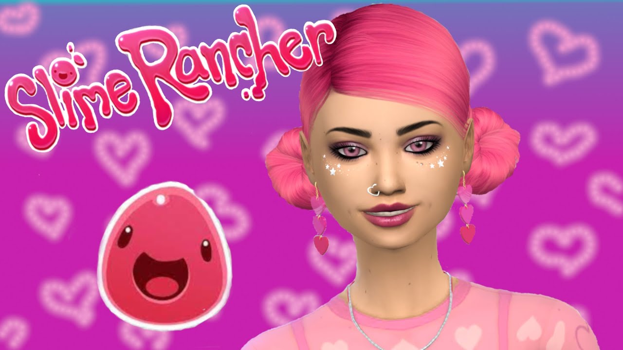 Slime Rancher: Pink slime!! Sims 4 CAS - YouTube