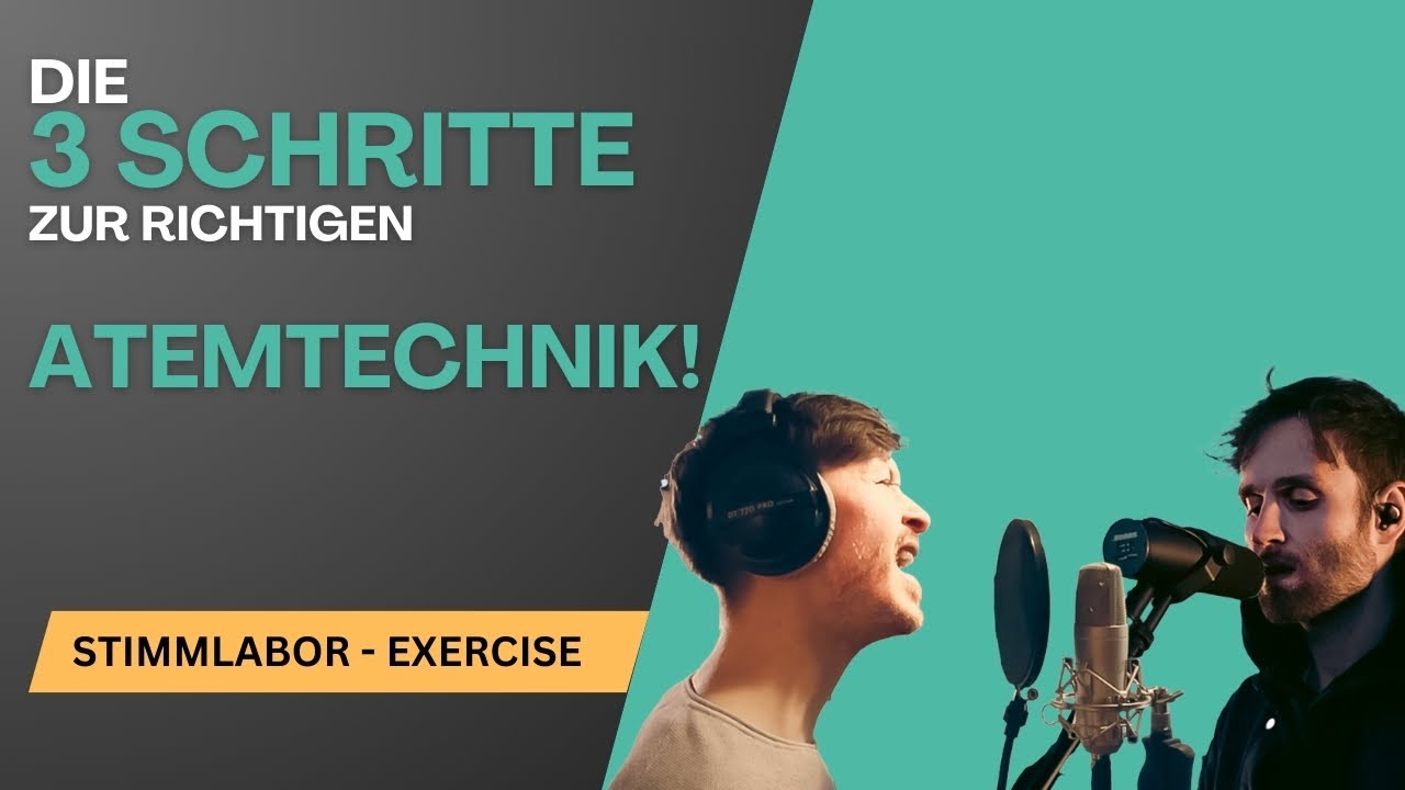 3 einfache Schritte zur richtigen Atemtechnik beim Singen! - YouTube
